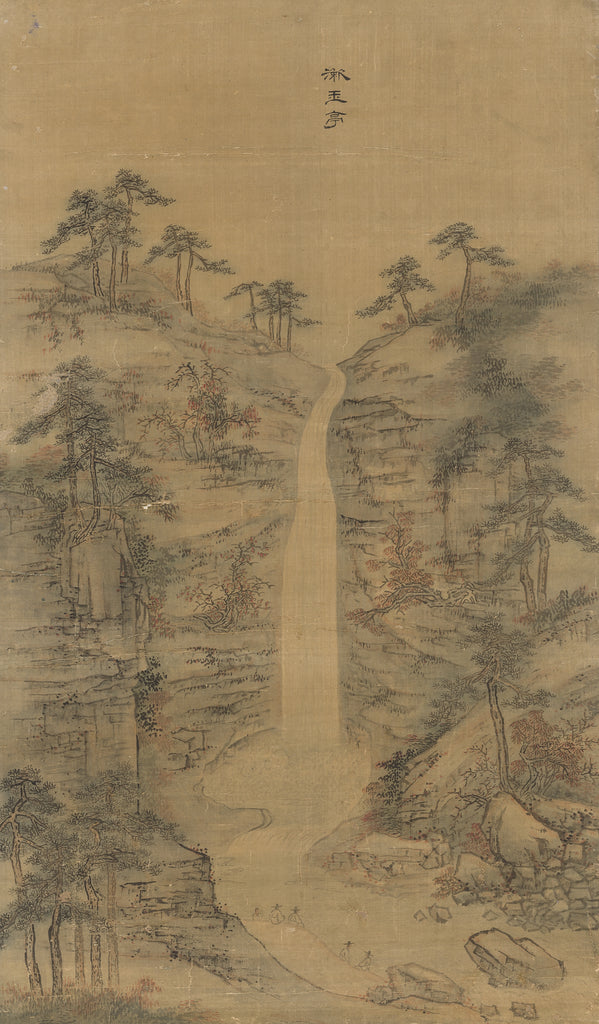 Landscape and Flowers – Korean Folk Art